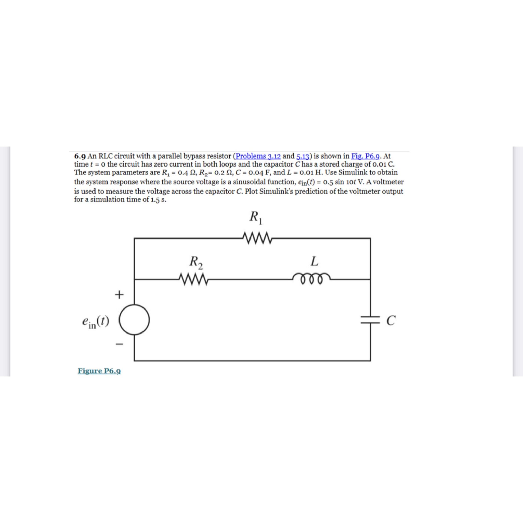 Solved Please show all work through simulink | Chegg.com