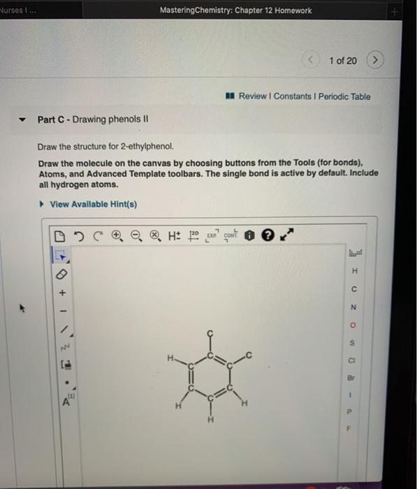 Solved Til session.masteringchemistry.com G for Nurses | Chegg.com