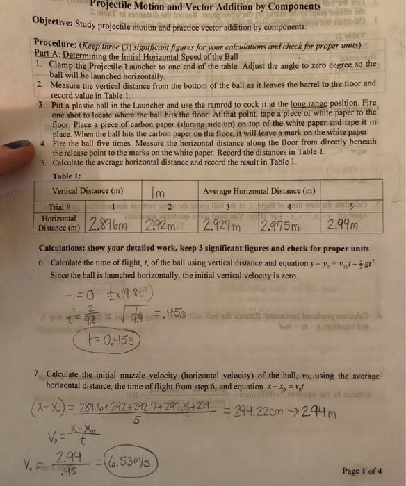 Solved Part B: Predicting the Range of a Ball Shot at an | Chegg.com