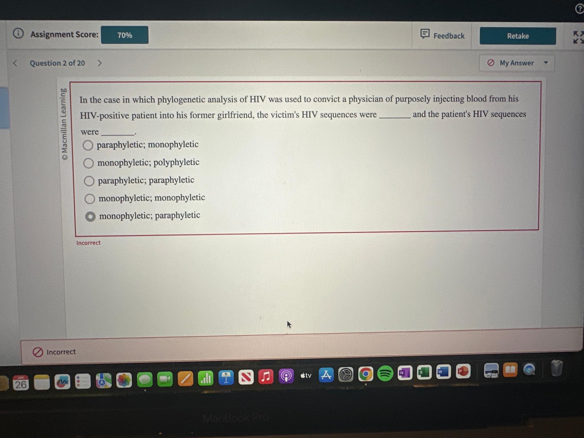 Solved Assignment Score:FeedbackQuestion 2 ﻿of 20In the case | Chegg.com