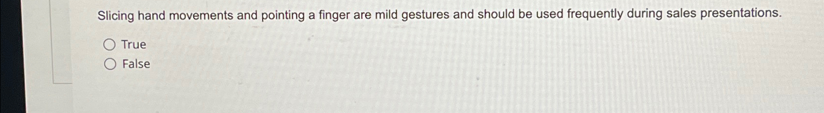 Solved Slicing hand movements and pointing a finger are mild | Chegg.com