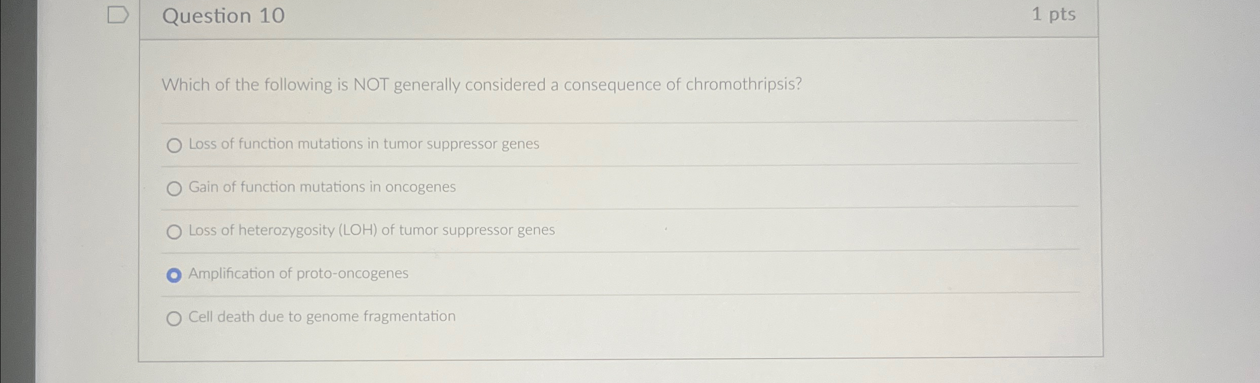 Solved Question 101 ﻿ptsWhich of the following is NOT | Chegg.com