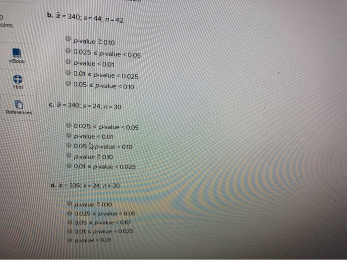 Solved Exercise 9-33 Algo Help Save Consider the following | Chegg.com