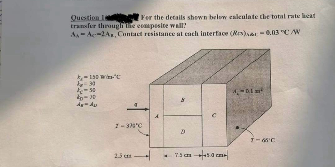 Solved Question 18: For the details shown below calculate | Chegg.com
