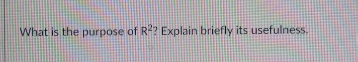 Solved What is the purpose of R2? Explain briefly its | Chegg.com