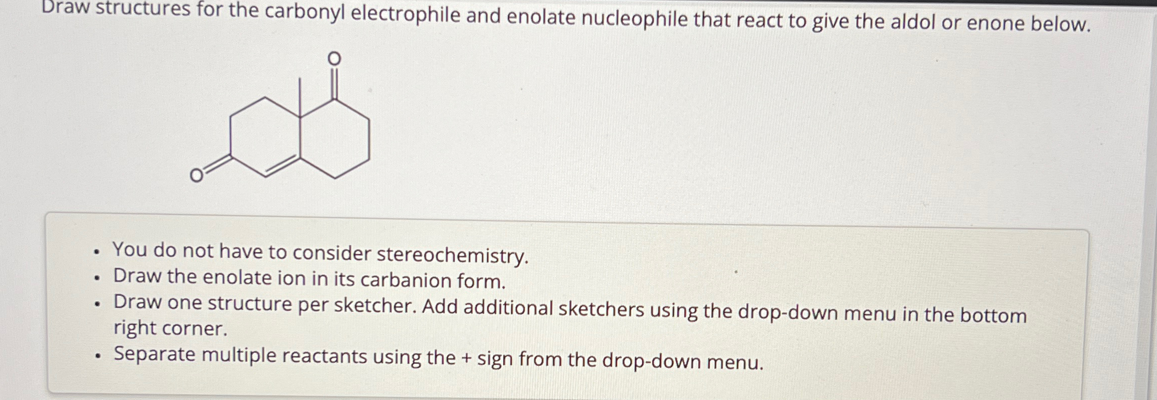 Solved Draw structures for the carbonyl electrophile and | Chegg.com