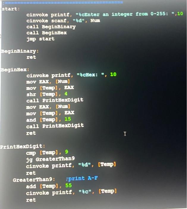 Solved Using the flat assembler (fasm), write a program that | Chegg.com