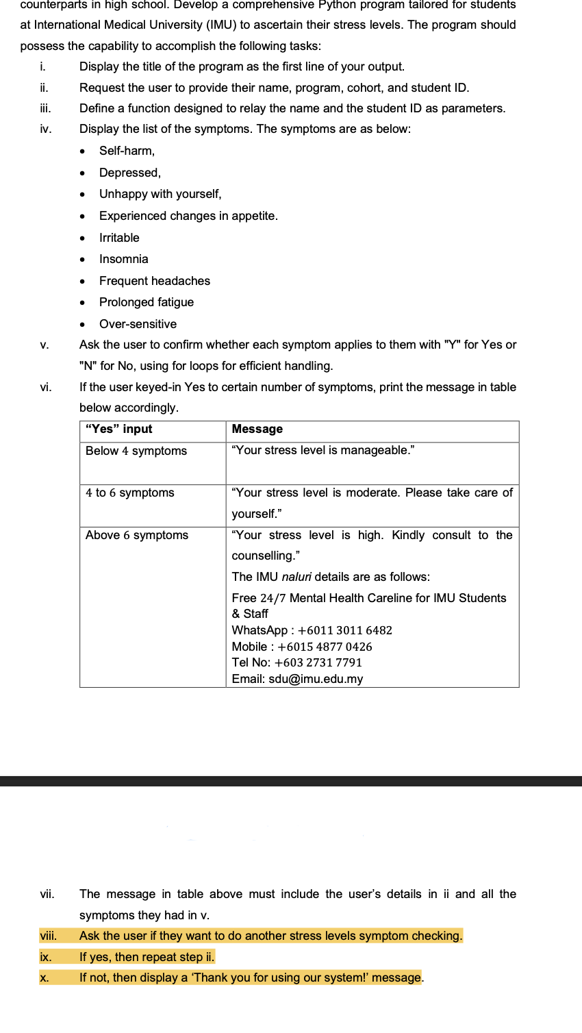 Solved How do I code in Python for the ones highligted in | Chegg.com