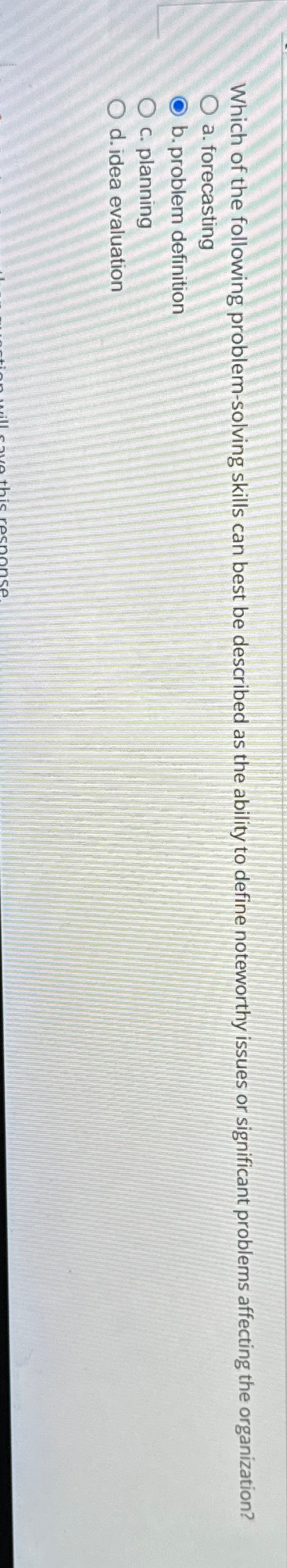 Solved Which of the following problem-solving skills can | Chegg.com