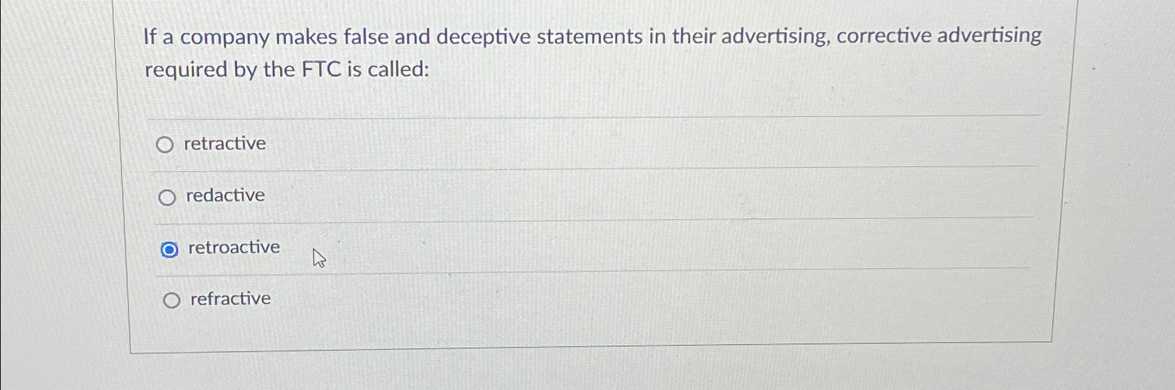 Solved If a company makes false and deceptive statements in | Chegg.com