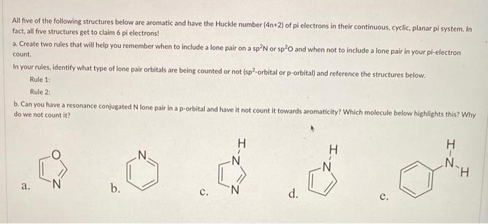 Solved All five of the following structures below are | Chegg.com