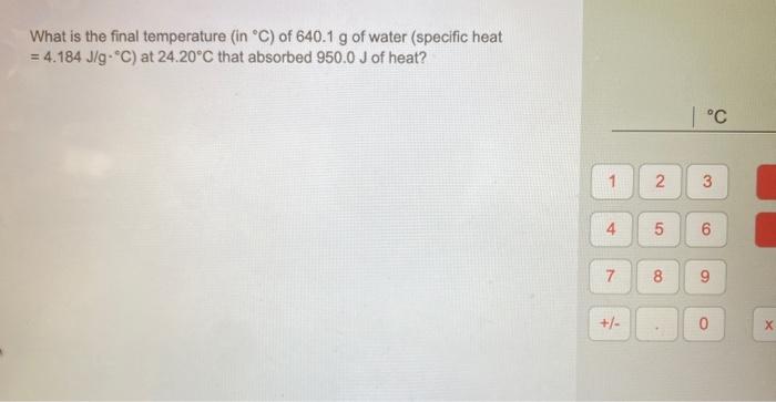 Solved A 96.3 g piece of copper (specific heat 0.380 J/g. | Chegg.com
