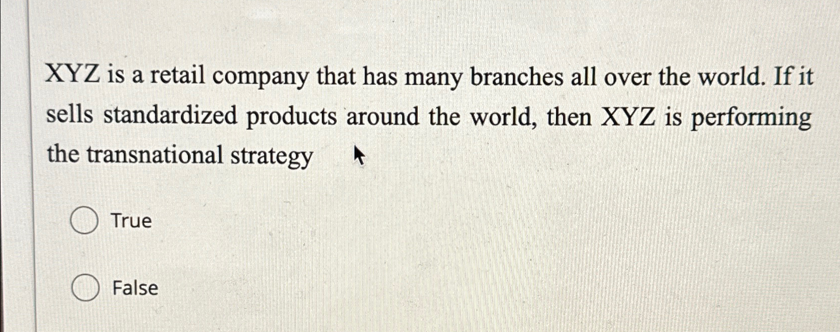 Solved xYZ ﻿is a retail company that has many branches all | Chegg.com