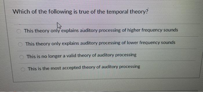 Solved Which of the following is true of the temporal | Chegg.com