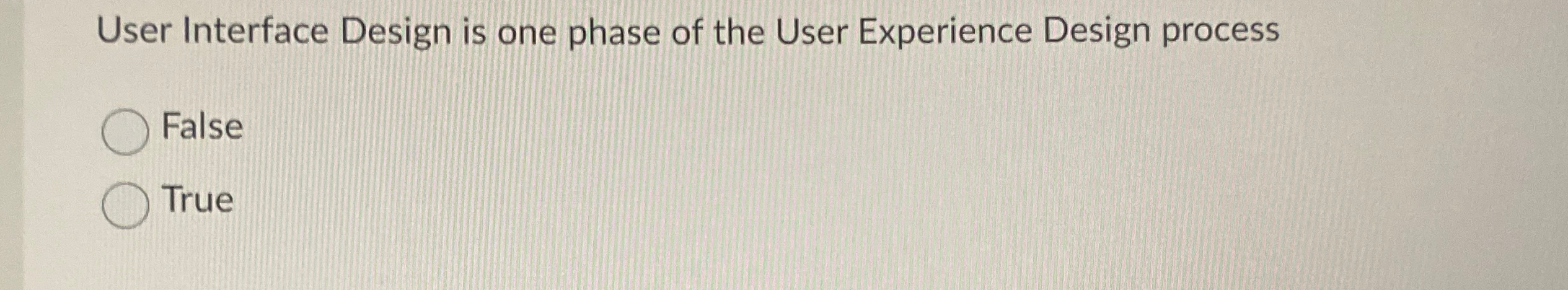 Solved User Interface Design is one phase of the User | Chegg.com
