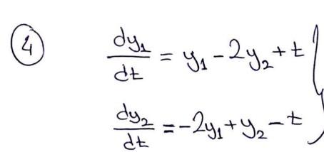 Solved 4 dy, 10 해 54-29 + t dt 안 쁜 =-2ty dt | Chegg.com