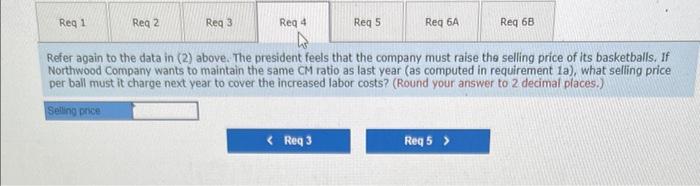 Solved Problem 5-20 (Algo) CVP Applications: Break-Even | Chegg.com