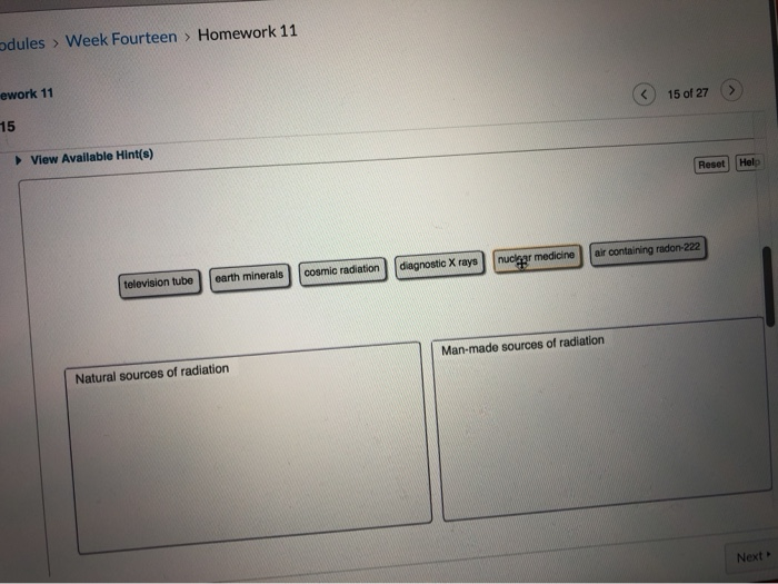 Solved odules Week Fourteen > Homework 11 ework 11 15 15 of | Chegg.com