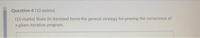 Solved (10 marks) State (in itemized form) the general | Chegg.com