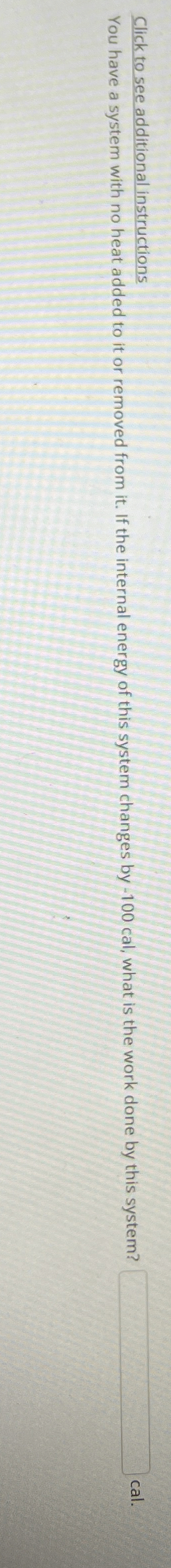 Solved Click to see additional instructionsYou have a system | Chegg.com