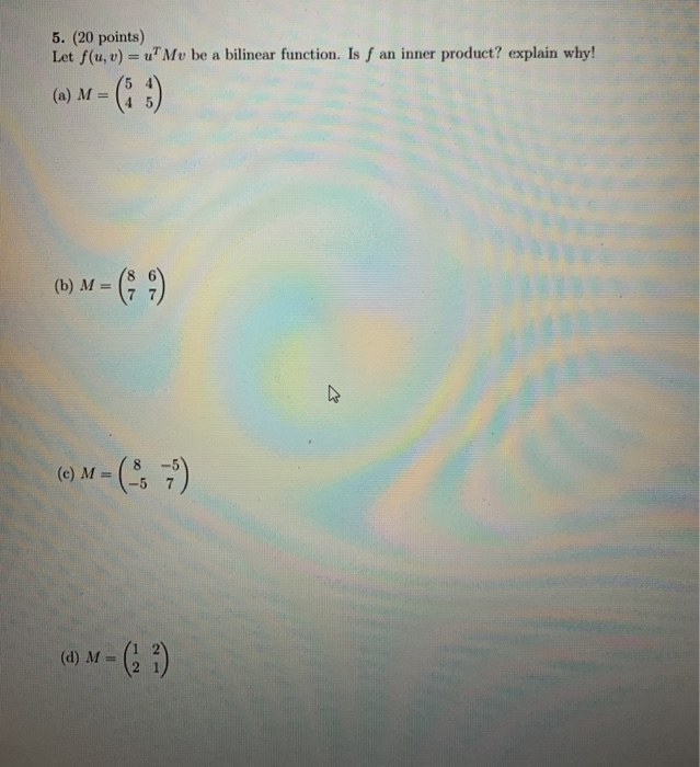 Solved 5. (20 points) Let f(u, v) = u Solved 5. (20 points) Let f(u, v) = u