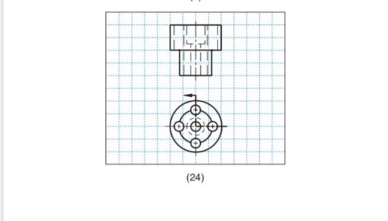 Solved For the incomplete multiview section views construct | Chegg.com