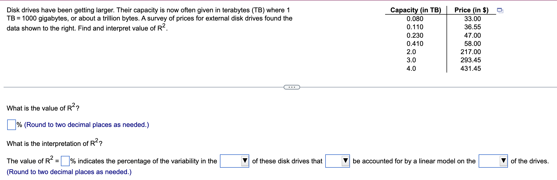 Solved Disk drives have been getting larger. Their capacity | Chegg.com