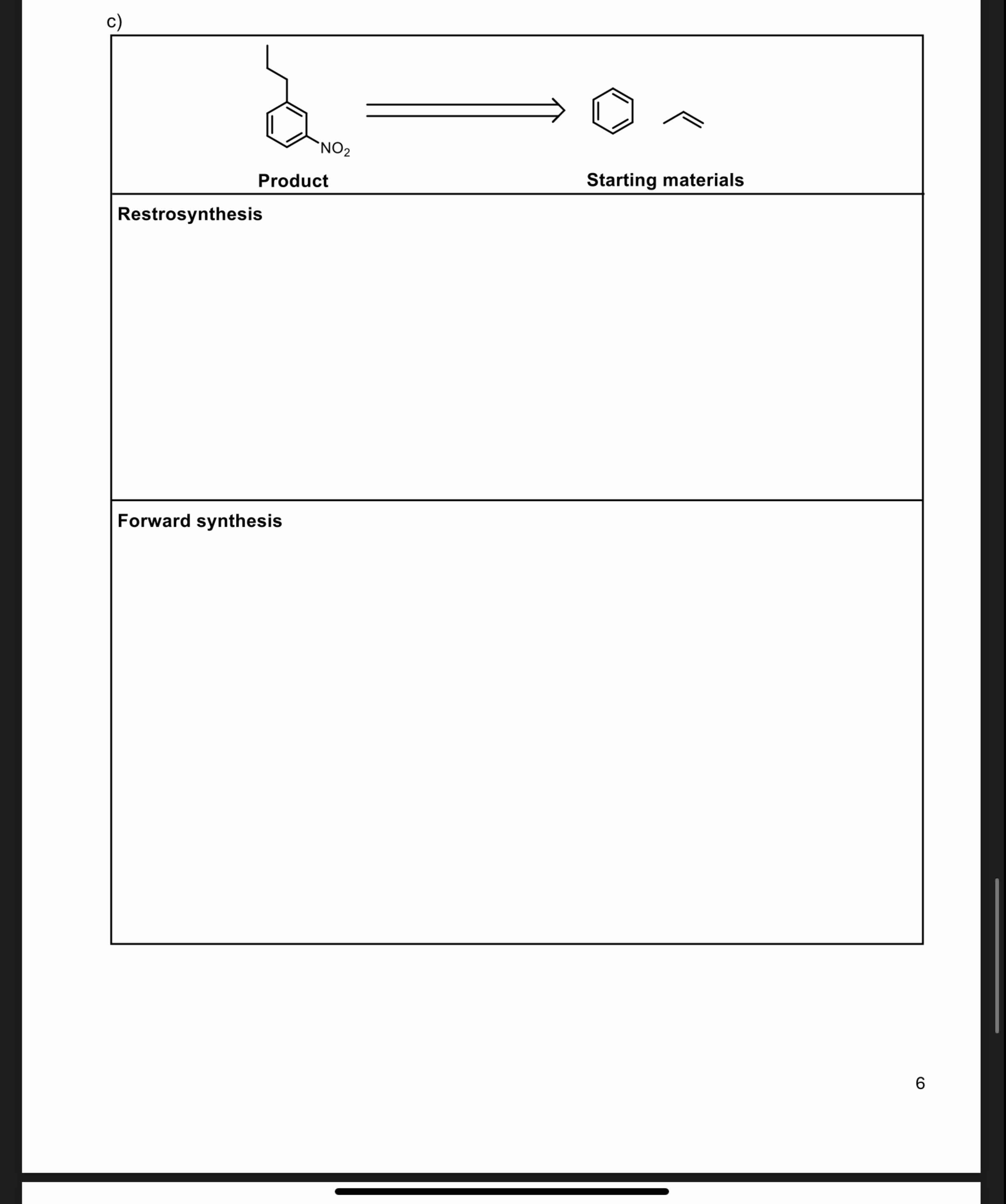Solved by an EXPERT Synthesis and Retrosynthesis.3. ﻿Propose a retro and | Chegg.com