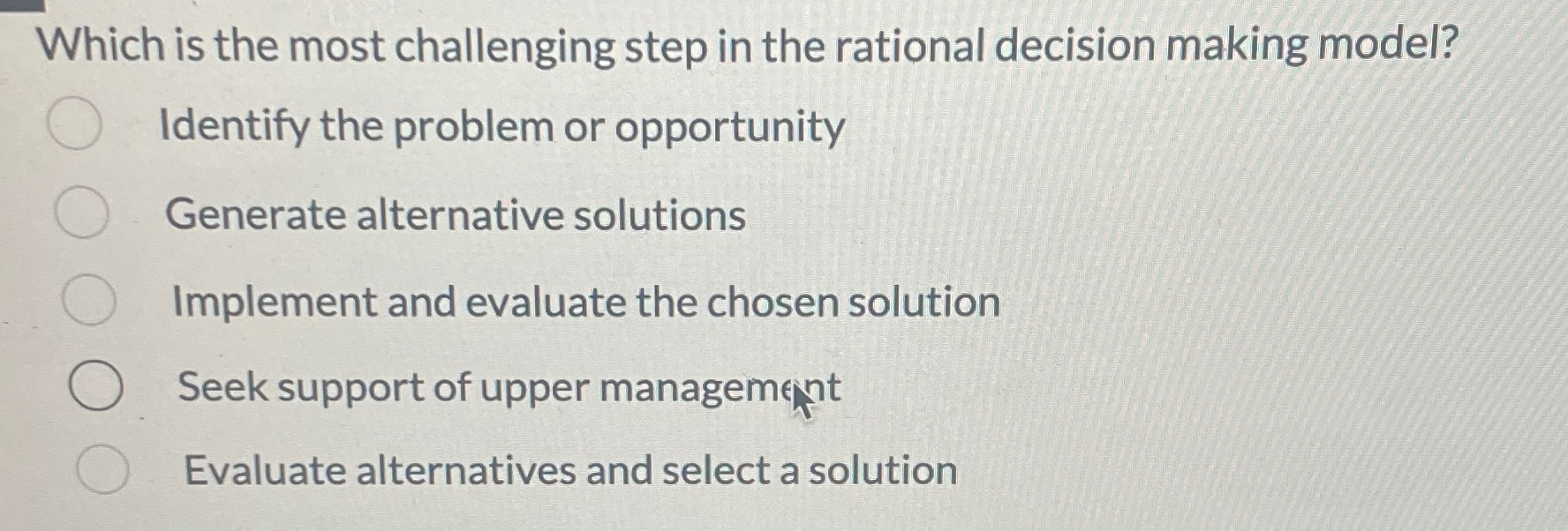 Solved Which is the most challenging step in the rational | Chegg.com