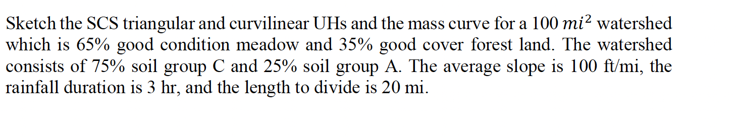 Solved Sketch the SCS triangular and curvilinear UHs and the | Chegg.com