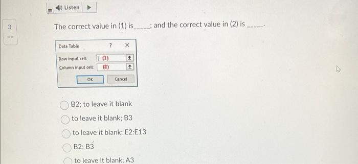 Answer The Questions Based On The Following