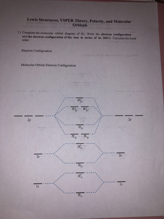 Solved Lewis Structures Vsper Theory Polarity And