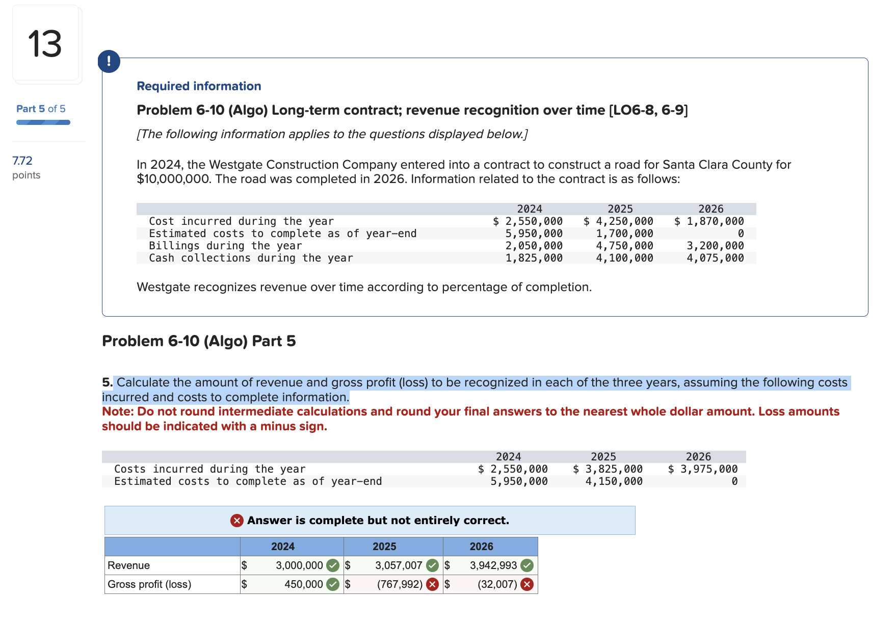 Solved Required informationProblem 6-10 (Algo) ﻿Long-term | Chegg.com