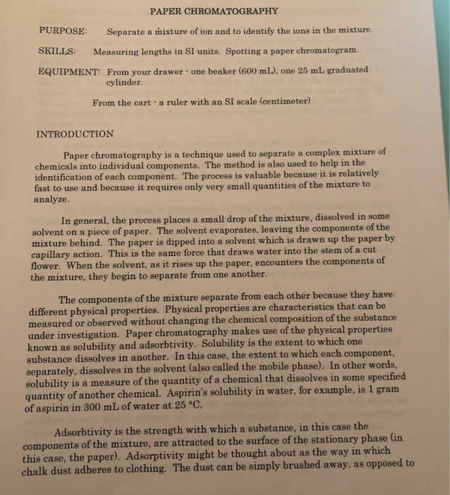 Fill out report sheet. Don't actually have to | Chegg.com