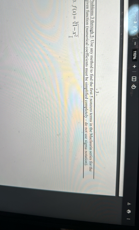 Solved Problems 3 ﻿through 5: Use any method to find the | Chegg.com