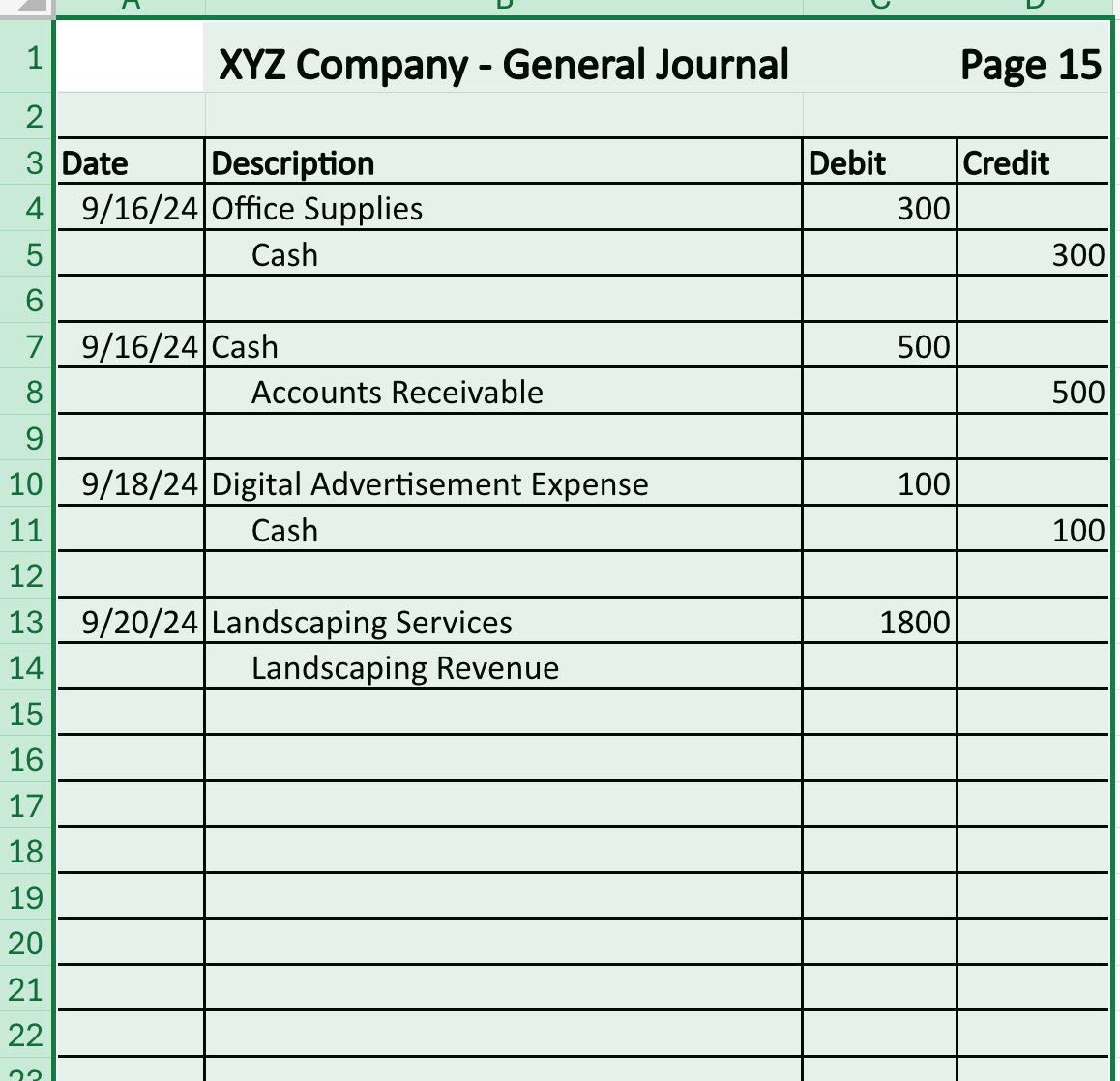 Solved how is the excel spreadsheet supposed to look like | Chegg.com