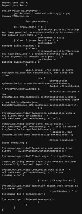 Solved In Assignment 1 you implemented in Java a smulator of | Chegg.com