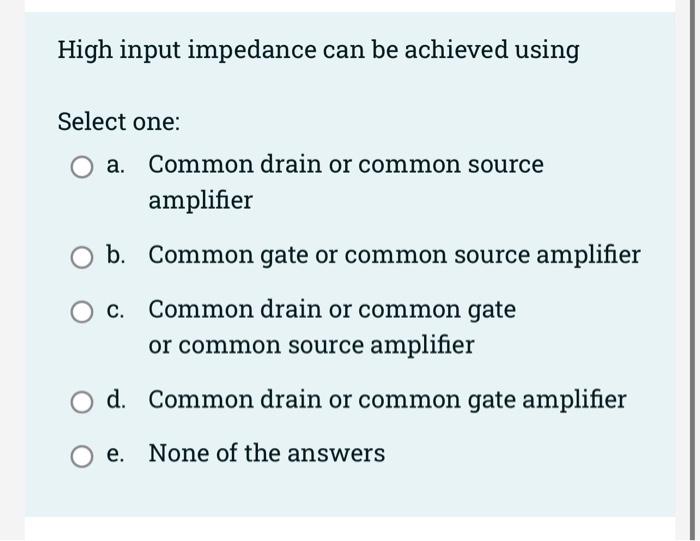 Solved The folded cascode amplifier is a combination of | Chegg.com