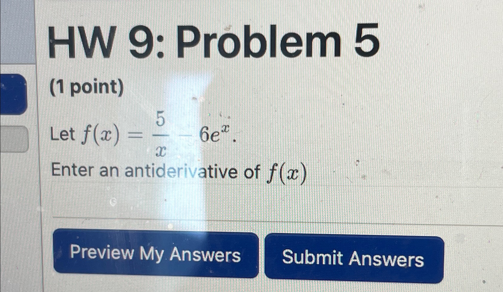 Solved Hw 9 Problem 51 ﻿pointlet Fx5x 6exenter An 2838