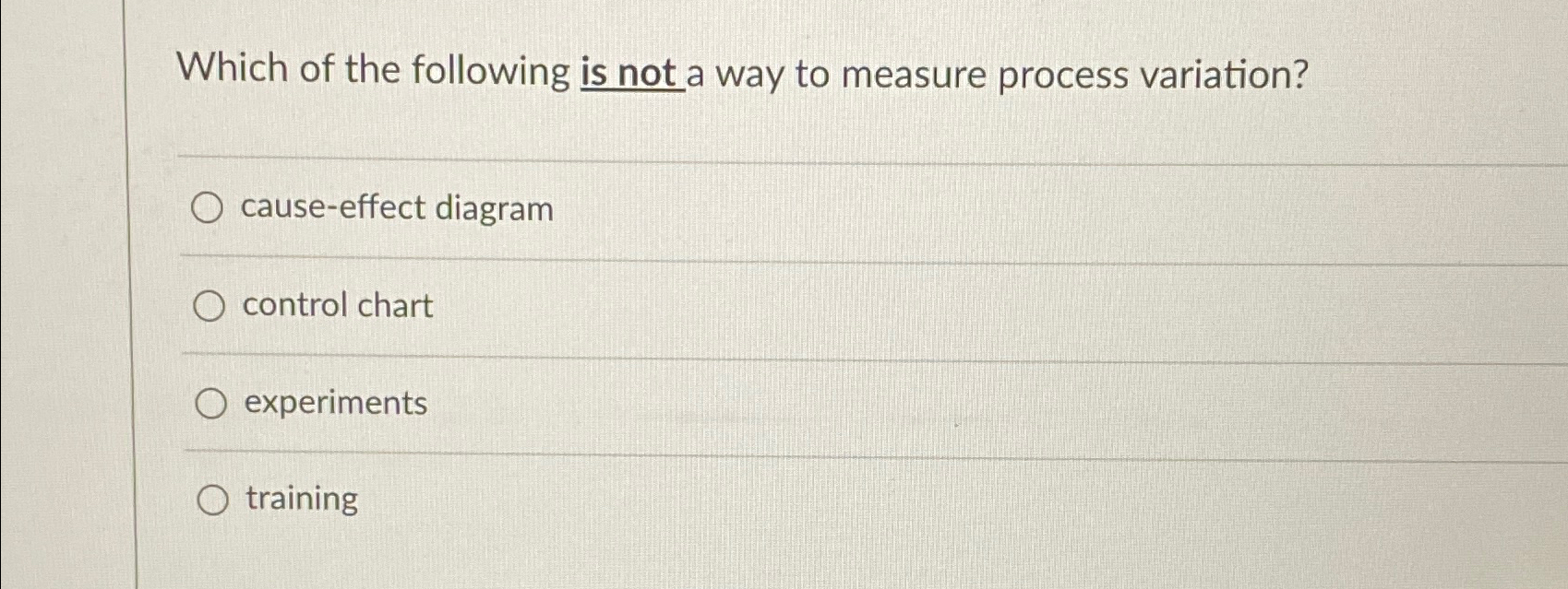 Solved Which of the following is not a way to measure | Chegg.com