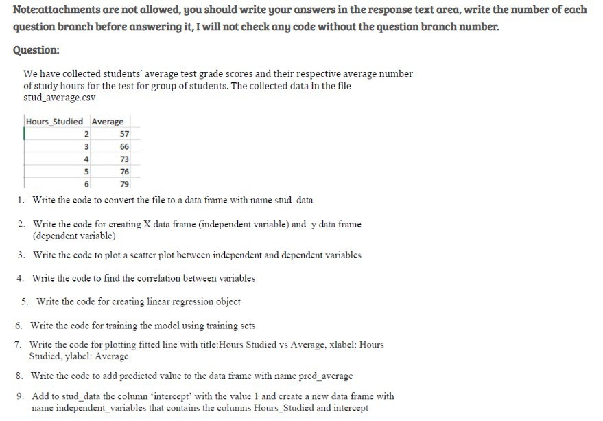 Solved Note:attachments are not allowed, you should write | Chegg.com