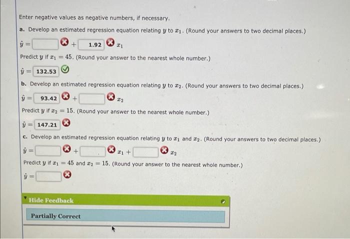 Solved nt: Homework: Multiple Regression Model CH15F20 (v.A) | Chegg.com