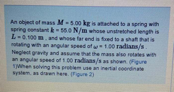Solved Part B Assume that at a certain angular speed w2, the | Chegg.com