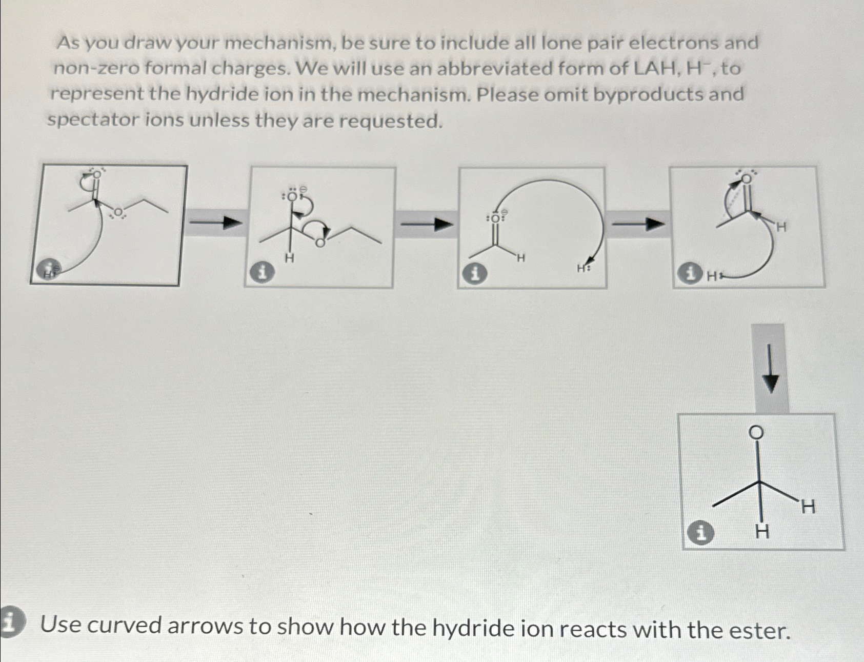 Solved As you draw your mechanism, be sure to include all | Chegg.com