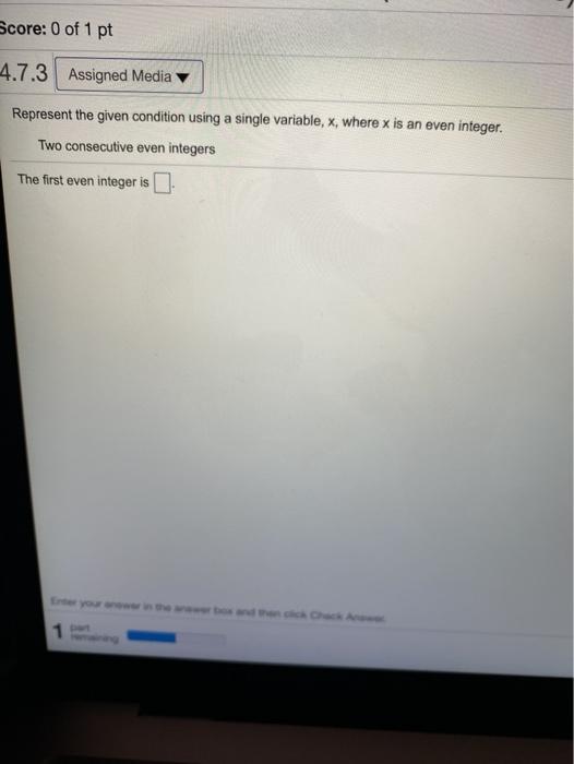 Solved Score: 0 of 1 pt 15 of 28 4.6.79 Assigned Media Write | Chegg.com