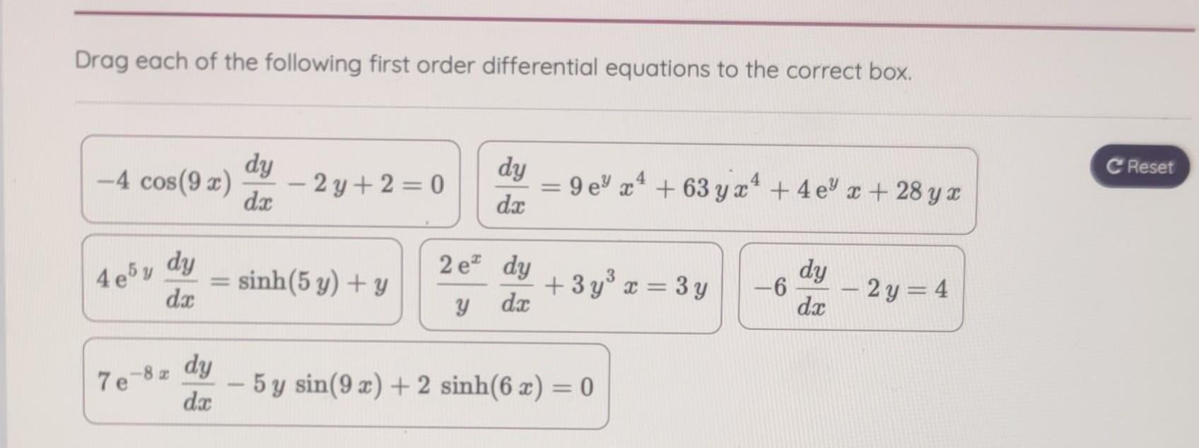 Solved Identify Equations Which Are Linear Separable