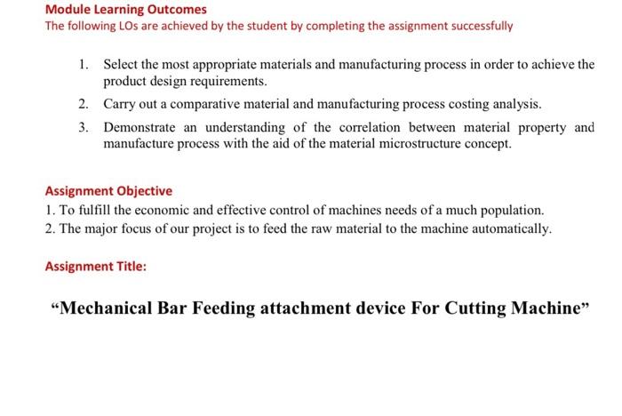 Solved Module Learning Outcomes The following Los are | Chegg.com