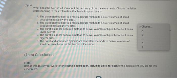 Solved Report Table GM.4: Part II Calculations Density | Chegg.com