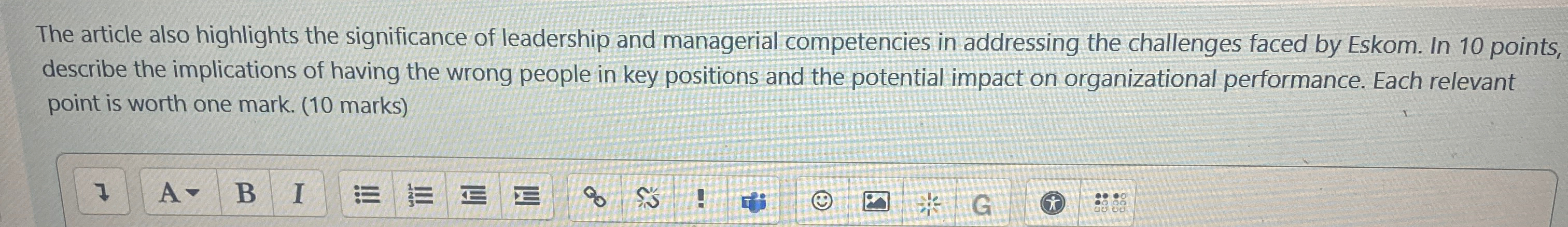 Solved The article also highlights the significance of | Chegg.com