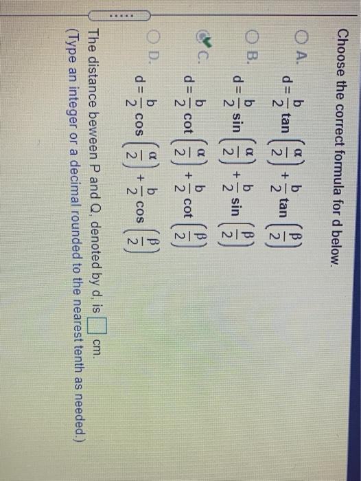 Solved A variation of the subtense bar method that surveyors | Chegg.com